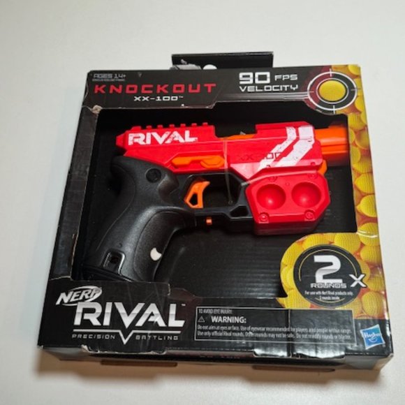 Nerf | Toys | Nerf Rival Red Knockout Xx0 90 Fps Velocity Precision ...